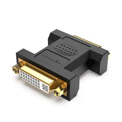 Vention Dvi Female To Female Hd Adapter High Quality 1080p Gold