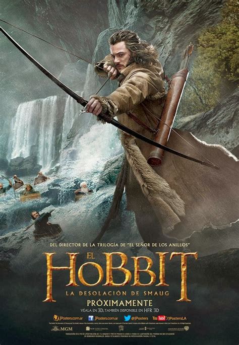 5 New The Hobbit The Desolation Of Smaug International Posters Separate The Characters And