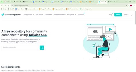 Jenis Jenis Komponen Library Ui Pada Tailwind Css