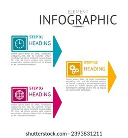 Block Arrow Infographic Used Process Diagram Stock Vector Royalty Free 2393831211 Shutterstock
