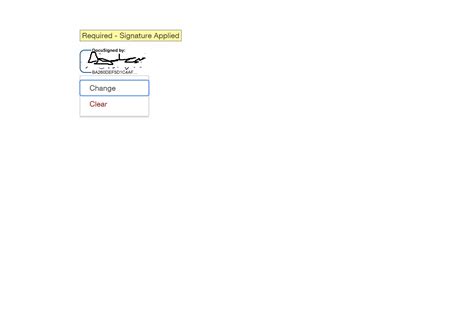 I Have A Custom Signature But DocuSign Is Not Using It When I Use The Signing Workflow Community
