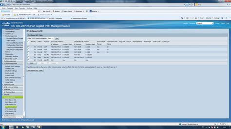 Acl Config On Sg 300 28p Cisco Community