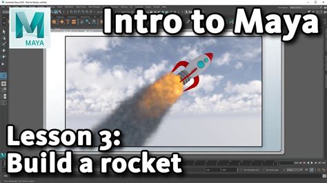 Intro To Maya Lesson D Modeling Your First Model YouTube