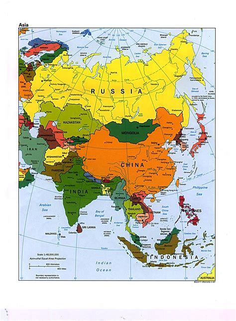 Muéstrame El Mapa De Asia