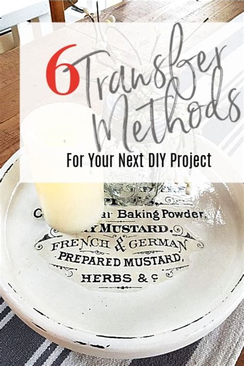 Six Transfer Methods For Your Next Project Artofit