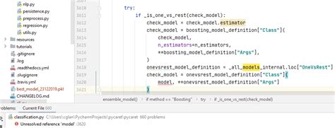 22 Possible Bug Unresolved Reference In Ensemblemodel · Issue 517 · Pycaretpycaret · Github