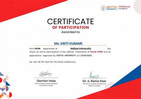 Kriti Kumari On Linkedin Oracleapex Databasedevelopment Skillupgrade Oracleacademy