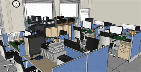 전형적인 소규모 사무실