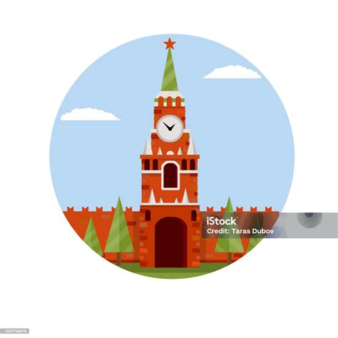 모스크바 크렘린 수도 투어의 관광지 타워와 벽이있는 요새 0명에 대한 스톡 벡터 아트 및 기타 이미지 0명 건축 관광 Istock