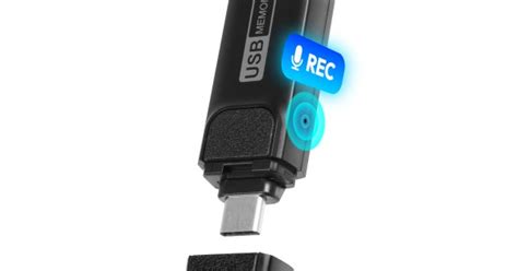 Covert Audio USB With Voice Activated Recording And Direct Playback