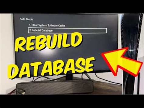 How To Rebuild Your Database Clear Cache On PS5 Playstation 5 Rebuild Database Tutorial