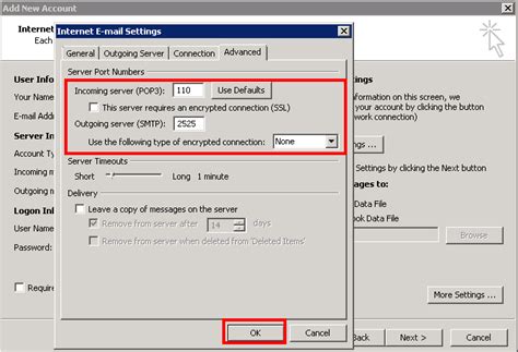 How To Setup Pop3 Email Account In Microsoft Outlook 2010 Ipserverone