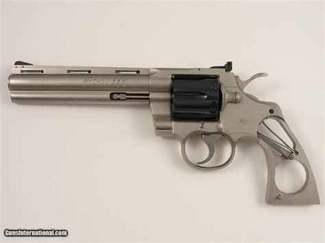 Colt Python 357 Magnum Protoype Electroless Nickel