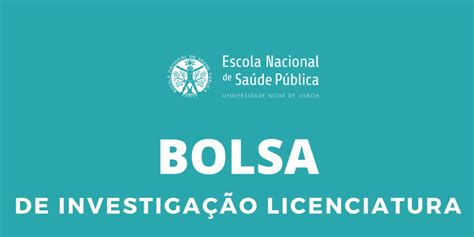 Escola Nacional De Saúde Pública Abre Concurso Para Bolsa De