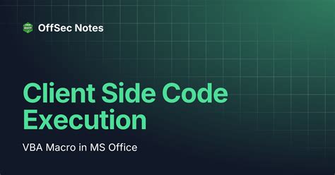 Client Side Code Execution Offsec Notes