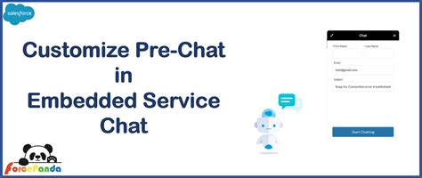 Customize Pre Chat In Embedded Service Chat Forcepanda
