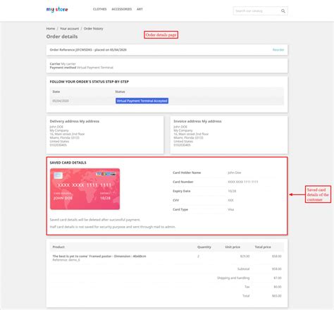 Prestashop Virtual Payment Terminal Save Card Data For Faster Payment