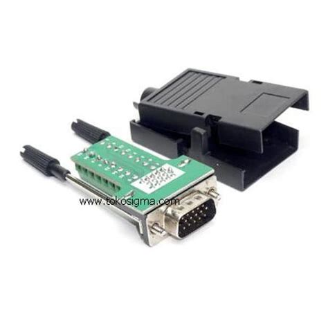 Jual VGA MALE DB 15 CON BAUT CASING Shopee Indonesia