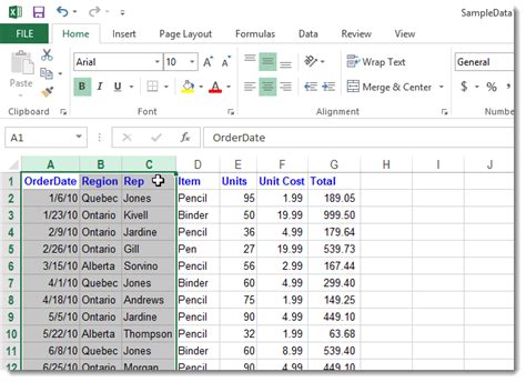 Как в Excel раскрыть все строки