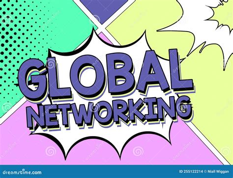 Writing Displaying Text Global Networkingcommunication Network Which