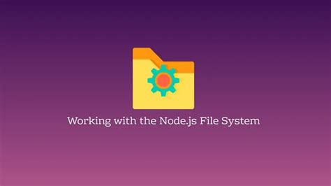 Manipulating Files And Directories In Nodejs With Fs Extra
