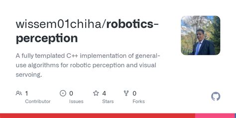 robotics perception conanfile py at main · wissem01chiha robotics perception · github