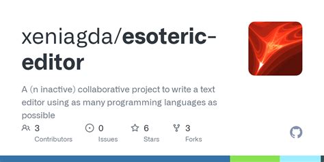 Github Xeniagdaesoteric Editor A N Inactive Collaborative Project To Write A Text Editor