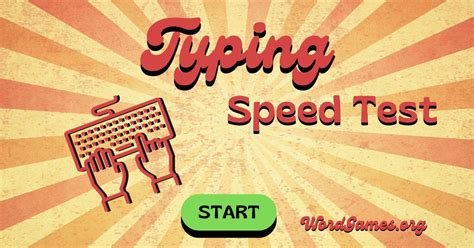 Typing Speed Test Word Games