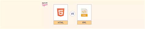 Difference Between Html And Xml