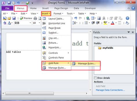 Where Is Conditional Formatting In InfoPath 2010 2013 2016 2019 And 365