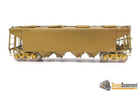 Ho Brass Omi 3244 Seaboard Air Line Phosphate And Sand Covered Hopper
