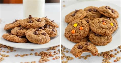 Chocolate Chip Cookies Made With Lentil Flour The Cookie Writer