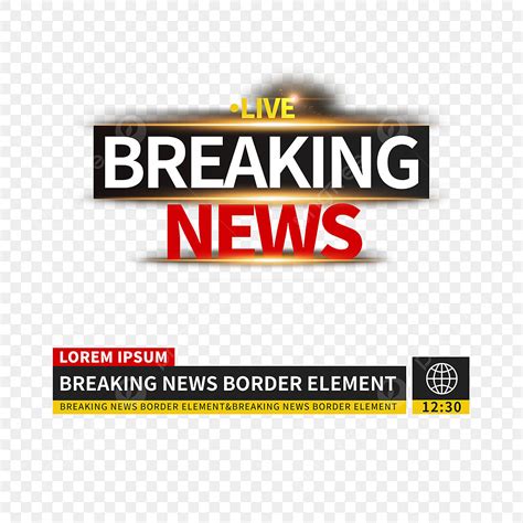 عنصر عنصر الأخبار العاجلة أخبار عاجلة الأخبار الحية قناة إخبارية Png