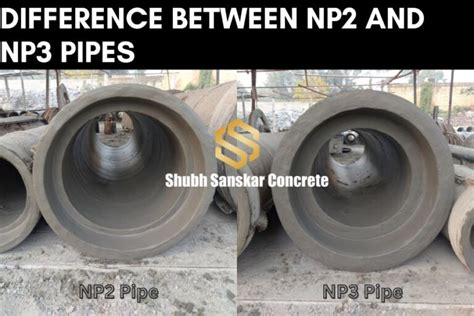 Difference Between Np And Np Pipes Shubh Sanskar Concrete