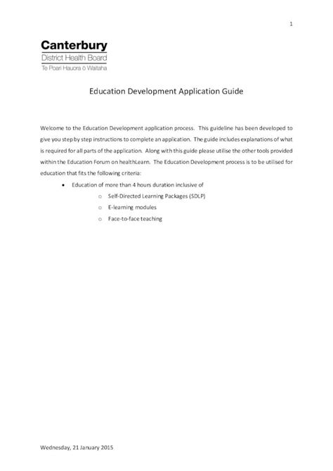 Pdf Education Development Application Guide€¦ · Flow Chart For Application And Approval Define
