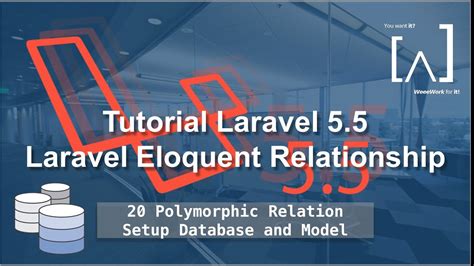 laravel eloquent relationship 20 polymorphic setup database and migration youtube