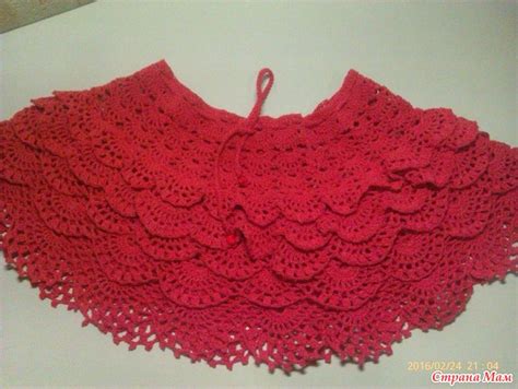 Юбочка для девочки Вязание для детей Страна Мам