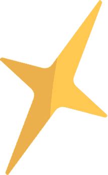 Tilted Gold Stars Custom Cursor Trail Custom Cursor Trails