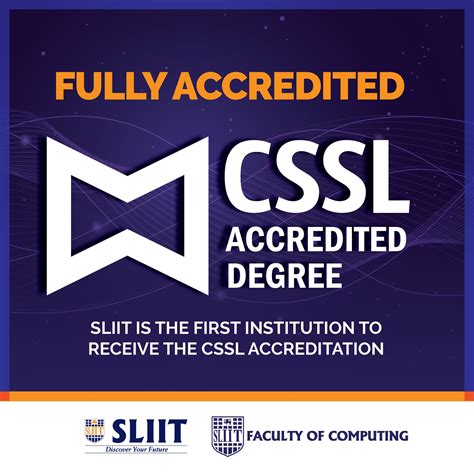 The Computer Society Of Sri Lanka Cssl Has Granted Full Accreditation Sliit