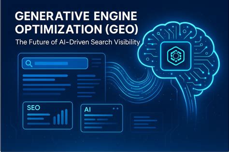 Generative Engine Optimization Geo The Future Of Ai Driven Search
