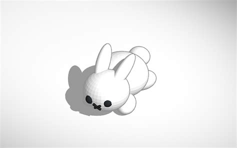 3d Design Chibi Bunny Tinkercad