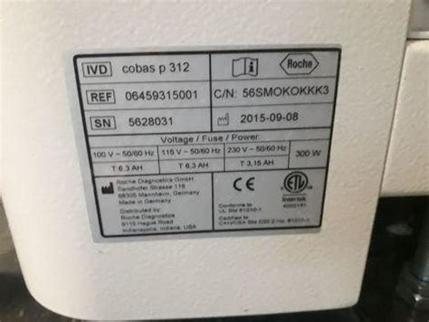 Used Roche Système Pré Analytique Cobas P 312 For Sale In France