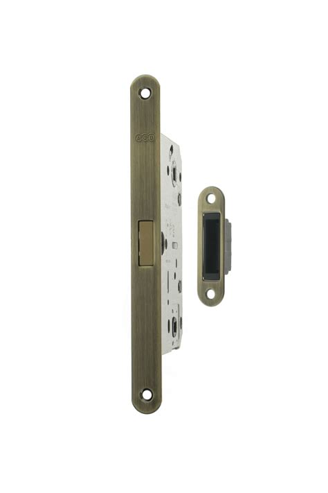 Agb2xtwcab Agb Polaris 2xt Magnetic Bathroom Lock 50mm Backset