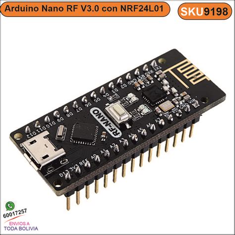 Arduino Nano Rf V30 Con Nrf24l01