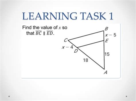 Proportionality Theorem Pptx Sailing Sports