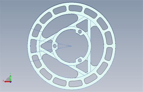 盘式制动器 Ug 模型图纸下载 懒石网