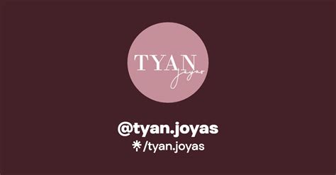 Tyan Joyas Instagram Facebook Tiktok Linktree