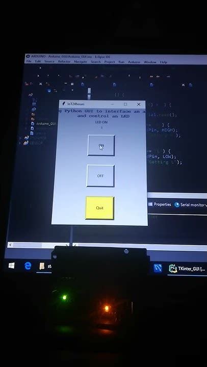 Building Python Gui To Control Arduino Youtube