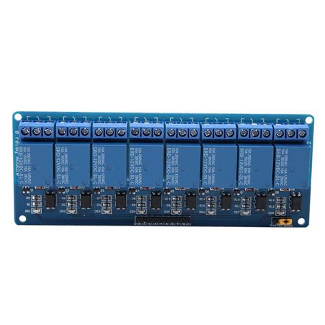 8 Channel Relay Module Low Level Trigger Relay Module With Optocoupler 12V BigaMart