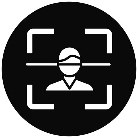 Premium Vector Face Recognition Vector Icon Can Be Used For